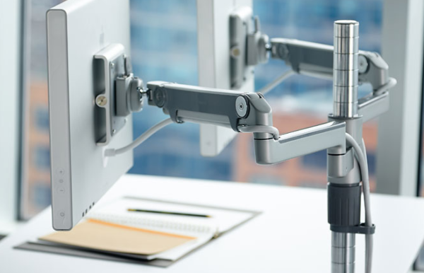 Humanscale - M/Flex (Dual) Radial Monitor Arm