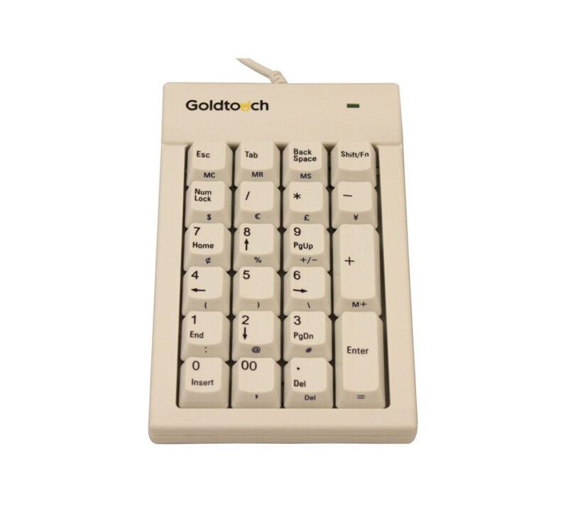 Goldtouch PC USB Numeric Keypad - Ergonow