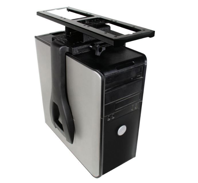 ergoCentric Track Mount CPU Holder - Ergonow