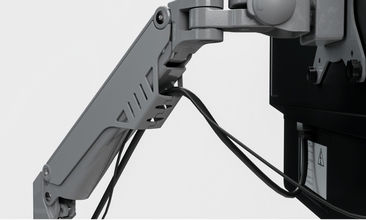 ergoCentric upCentric Single Monitor Arm - Ergonow