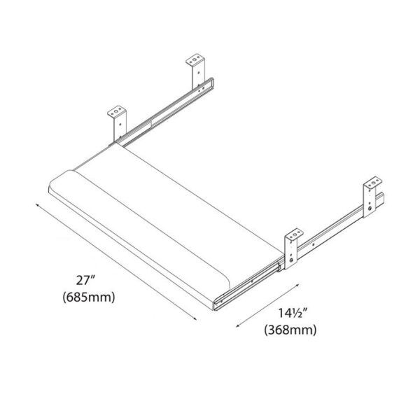 Slide Out Platform - Ergonow